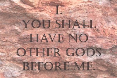 The First Commandment in the First Petition
